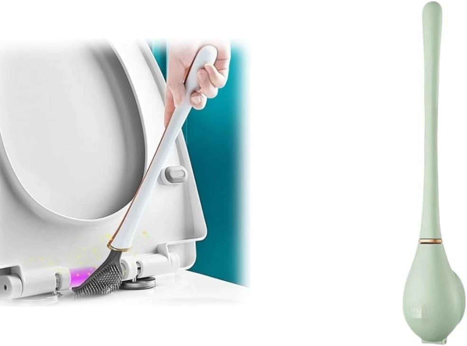 Modern Flexible Silicone Toilet Cleaner Wand, Wall Mounted Toilet ...