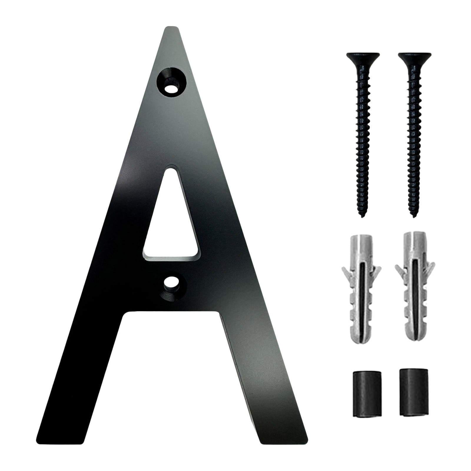 Modern Floating Acrylic House Numbers Custom Alphabet Door Sign Weather ...