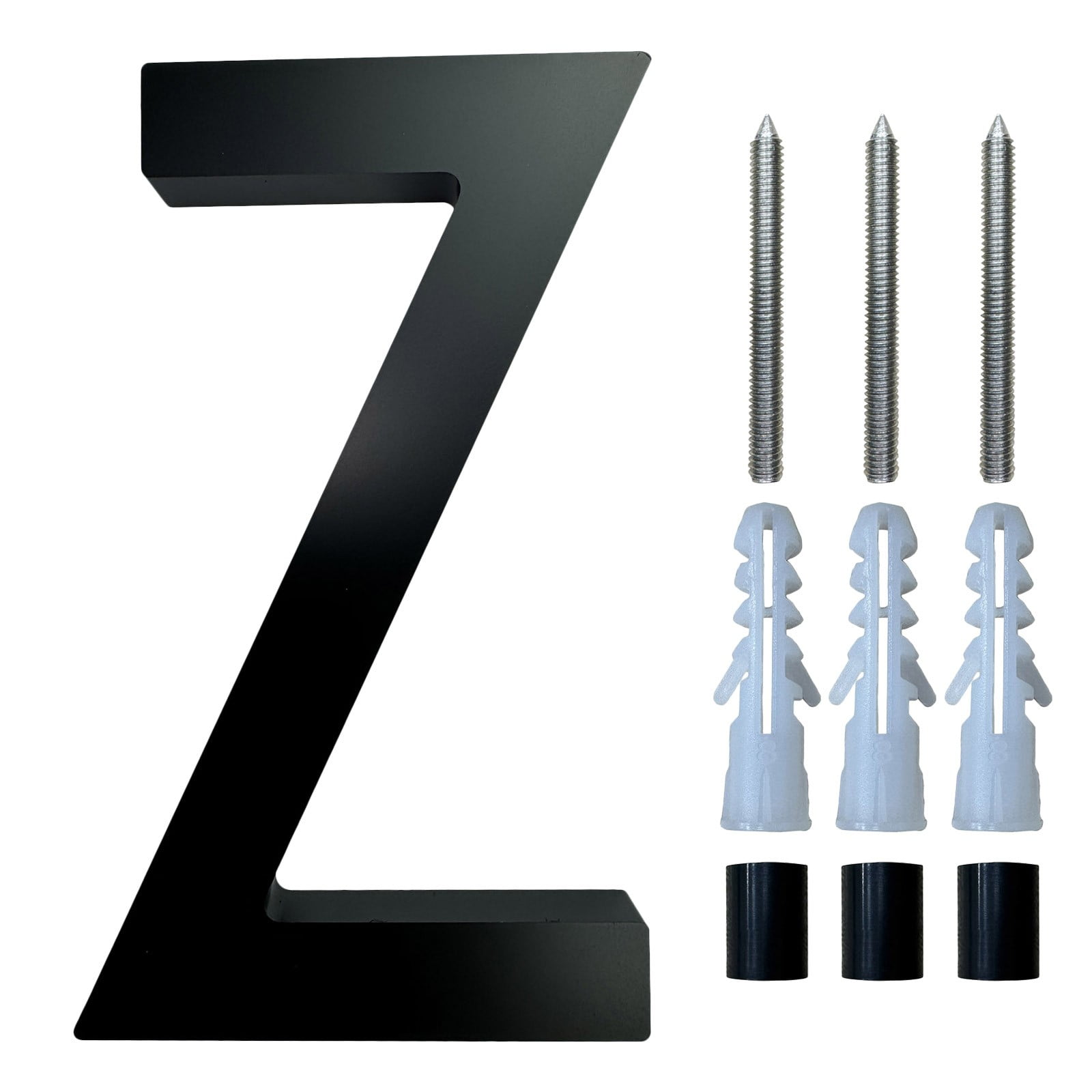 Modern Floating House Number, Acrylic Full, Durable Resin Material ...