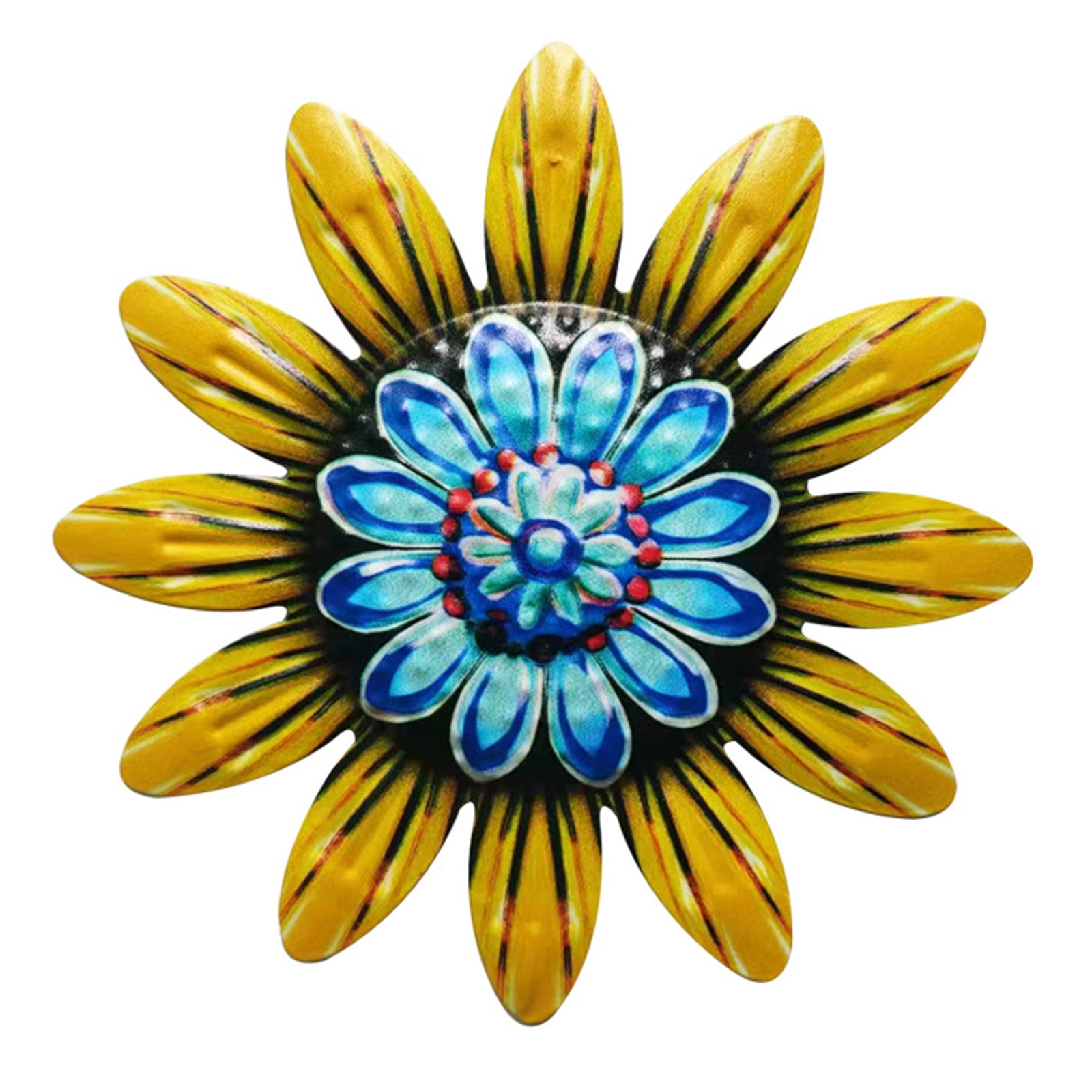 Modern Floral Iron Wall Decors Versatilitys Design Iron Flower Wall ...