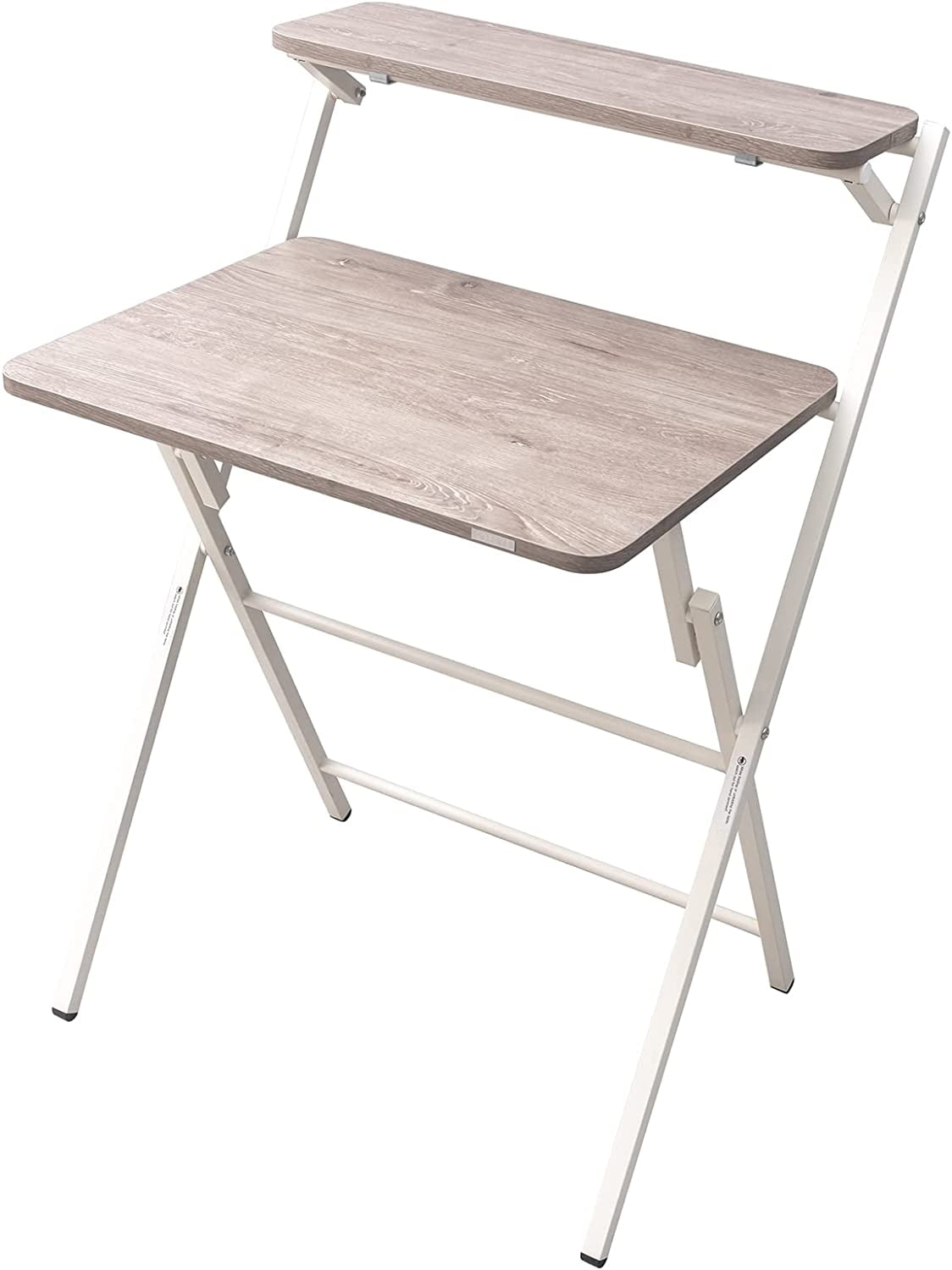 Modern Folding Desk for Small Space Computer Gaming Writing Student and Home Office Organization ...