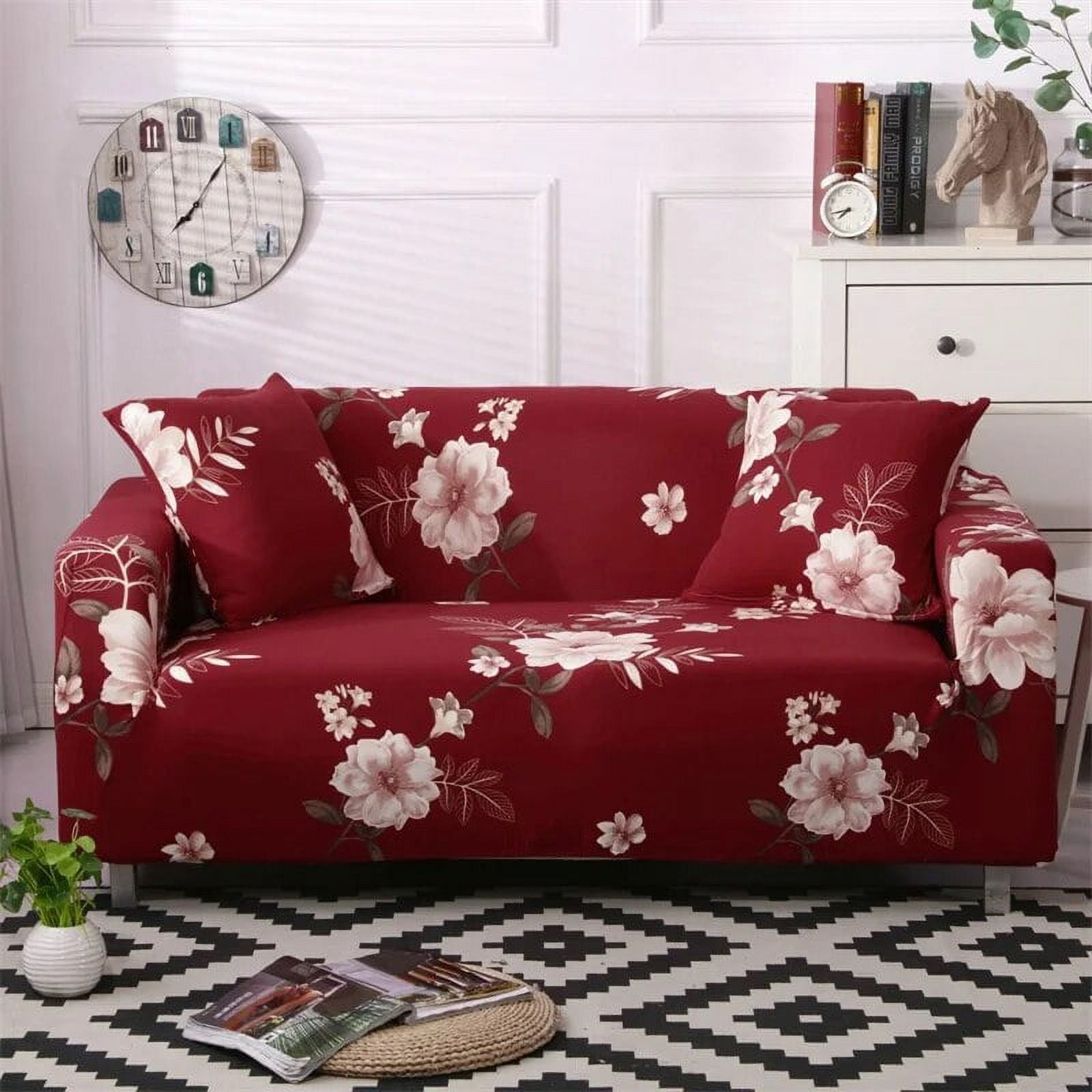 Modern Football Printing Soft Stretch All-inclusive Sofa Covers Dust ...