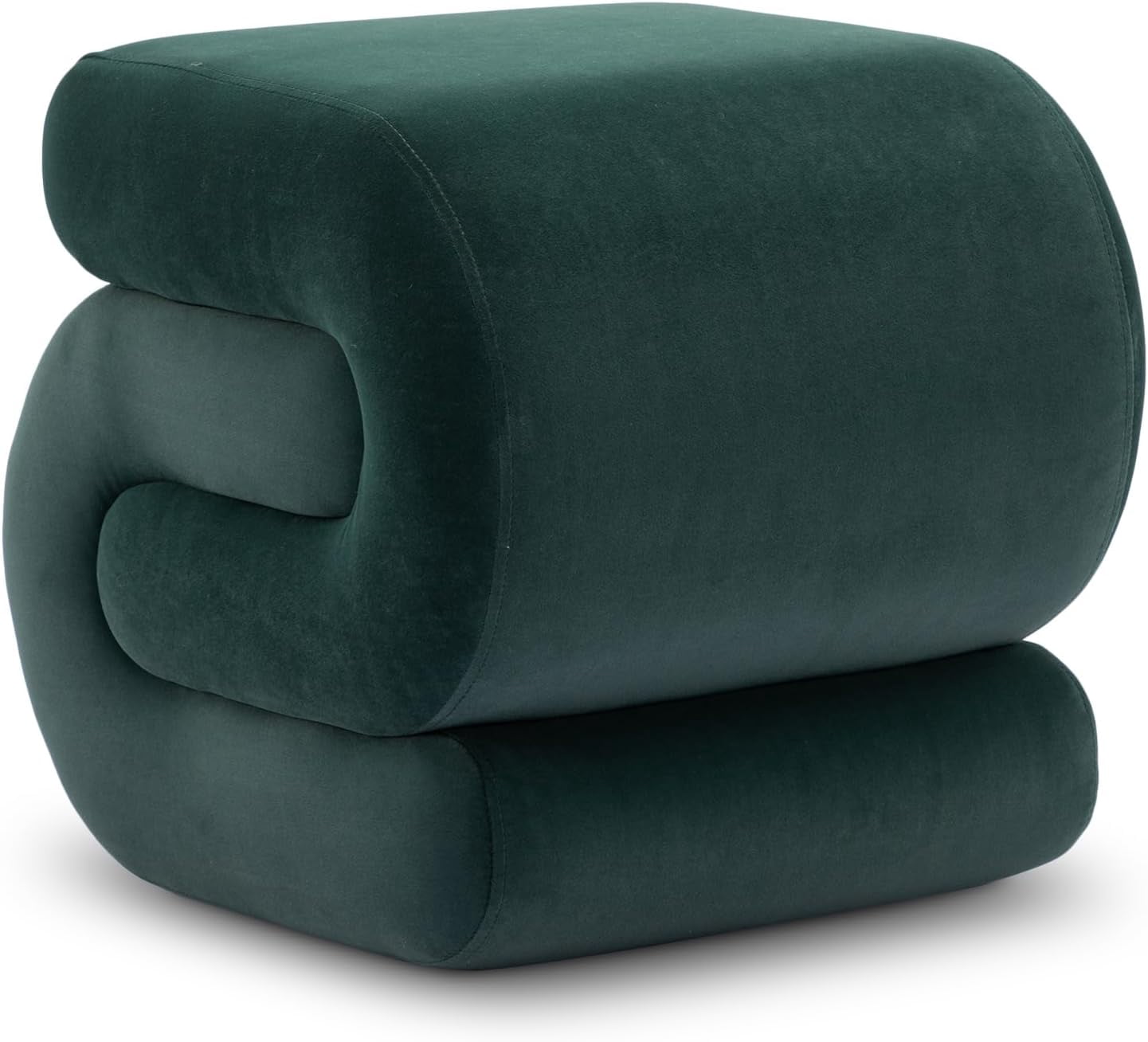 Modern Footstool, S-Shaped Dressing Table, Cushioned Sofa Footstool ...