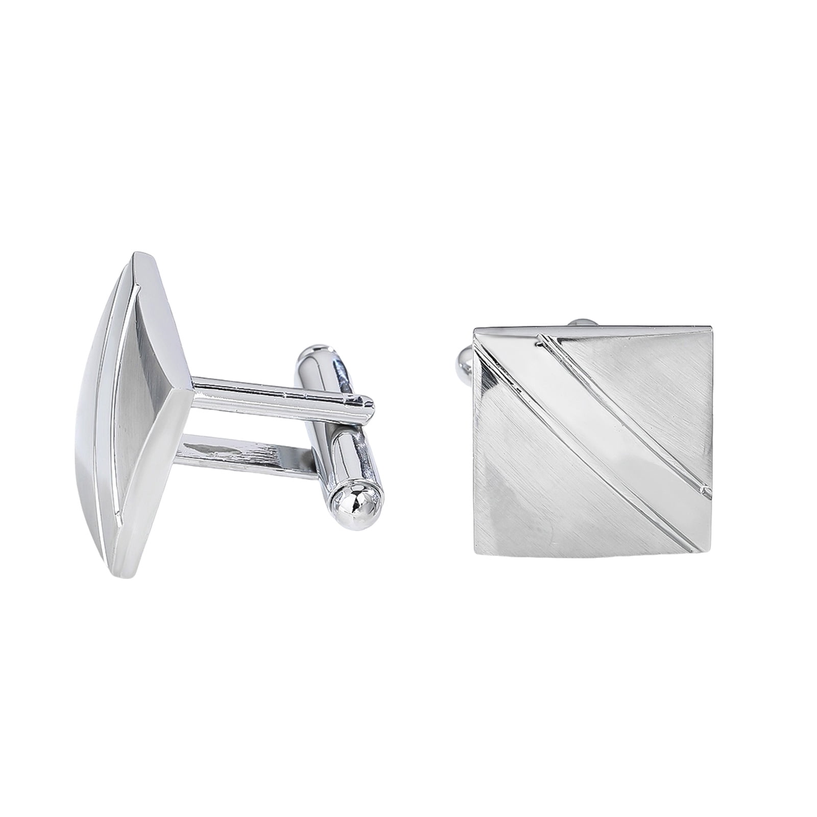 Modern French Inspired Mens Dress Cufflinks Stylish Copper Construction ...