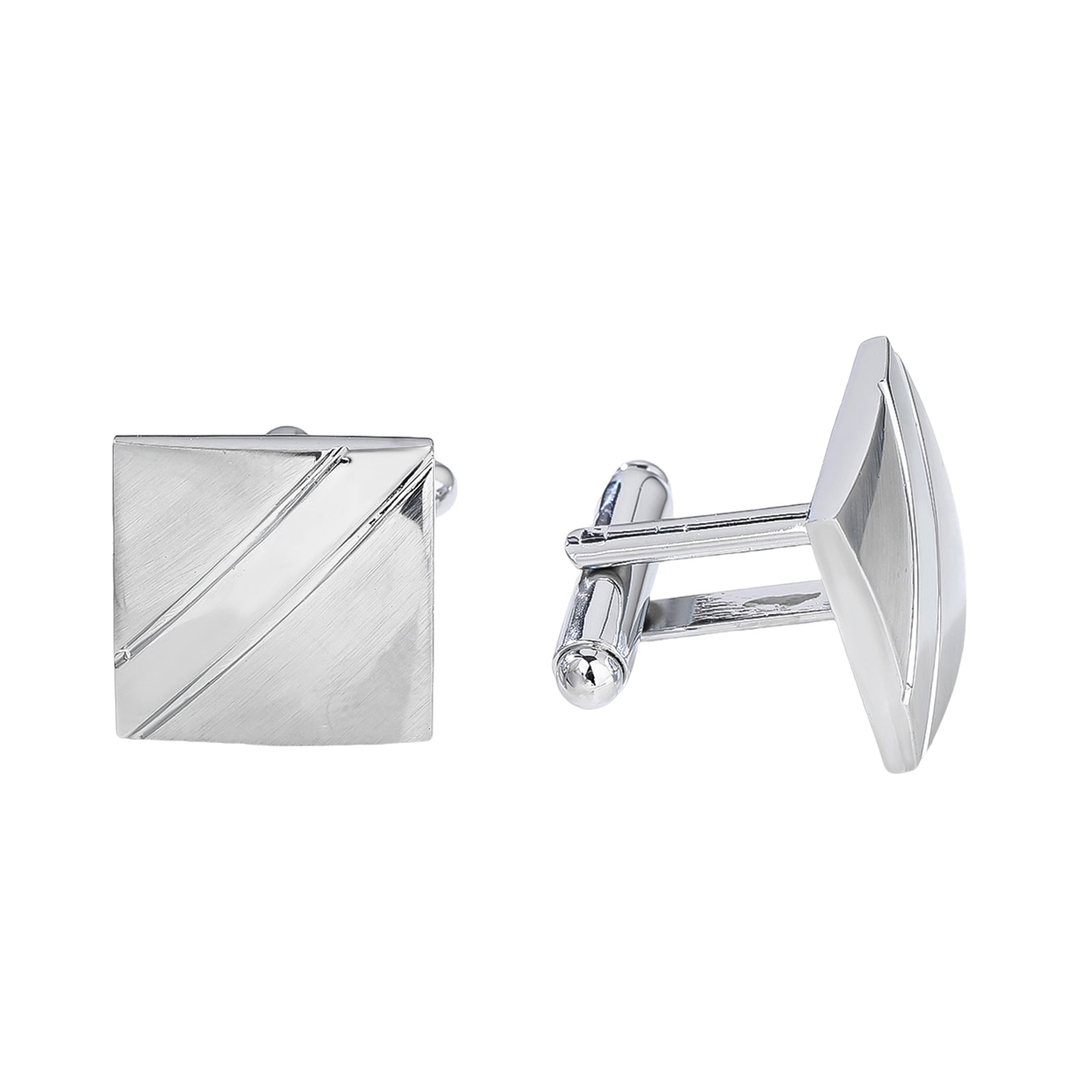 Modern French Inspired Mens Dress Cufflinks Stylish Copper Construction ...