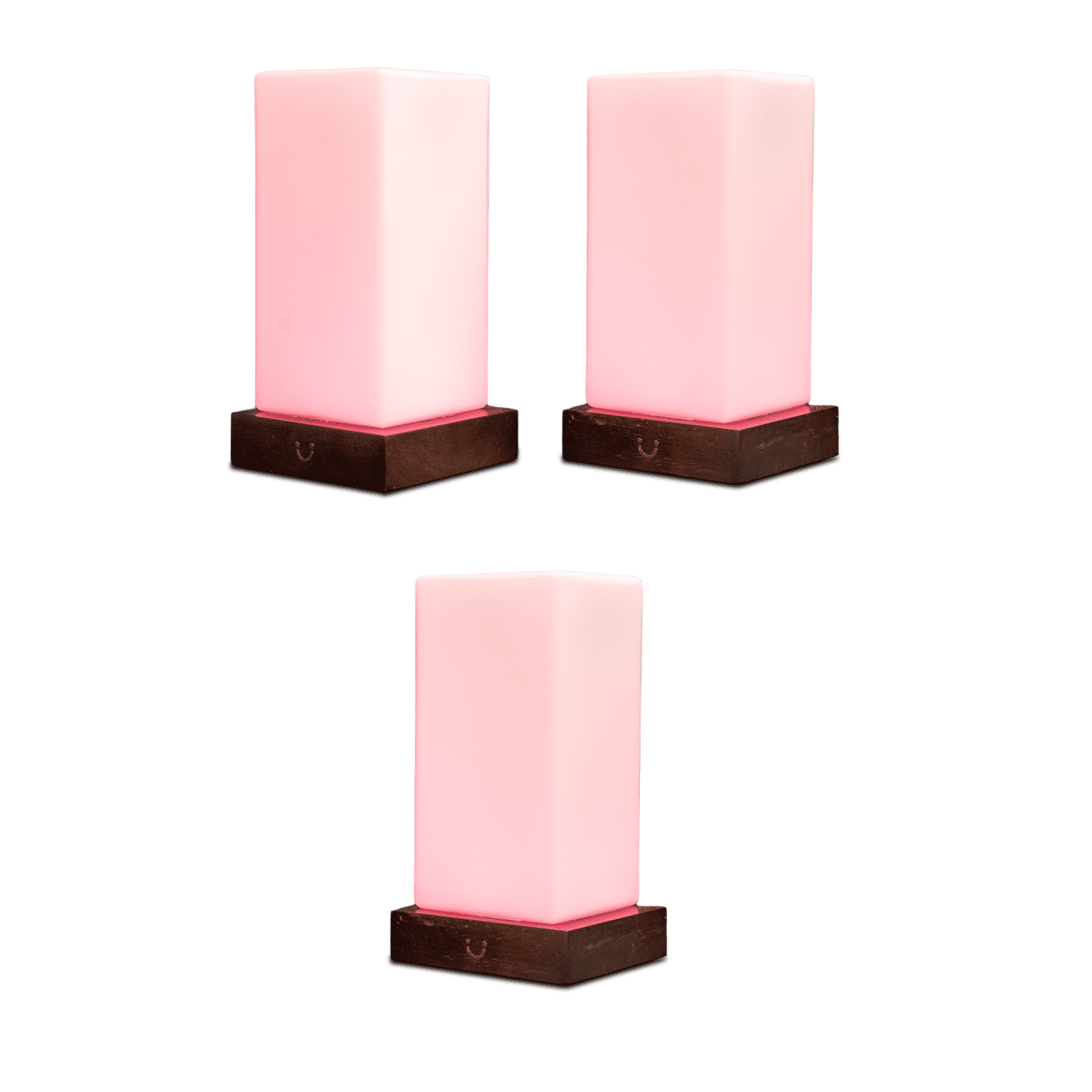 Modern Friendship Lamp - Tower Wood & Glass Design | Long Distance ...