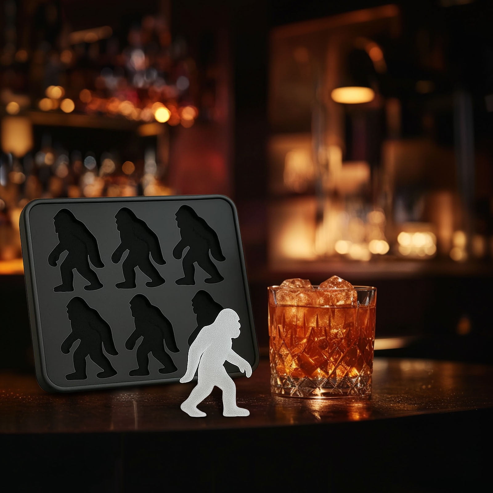 Modern Funny Monster-Shaped Ice Mold, 3D Large Ice Lattice, Reusable ...