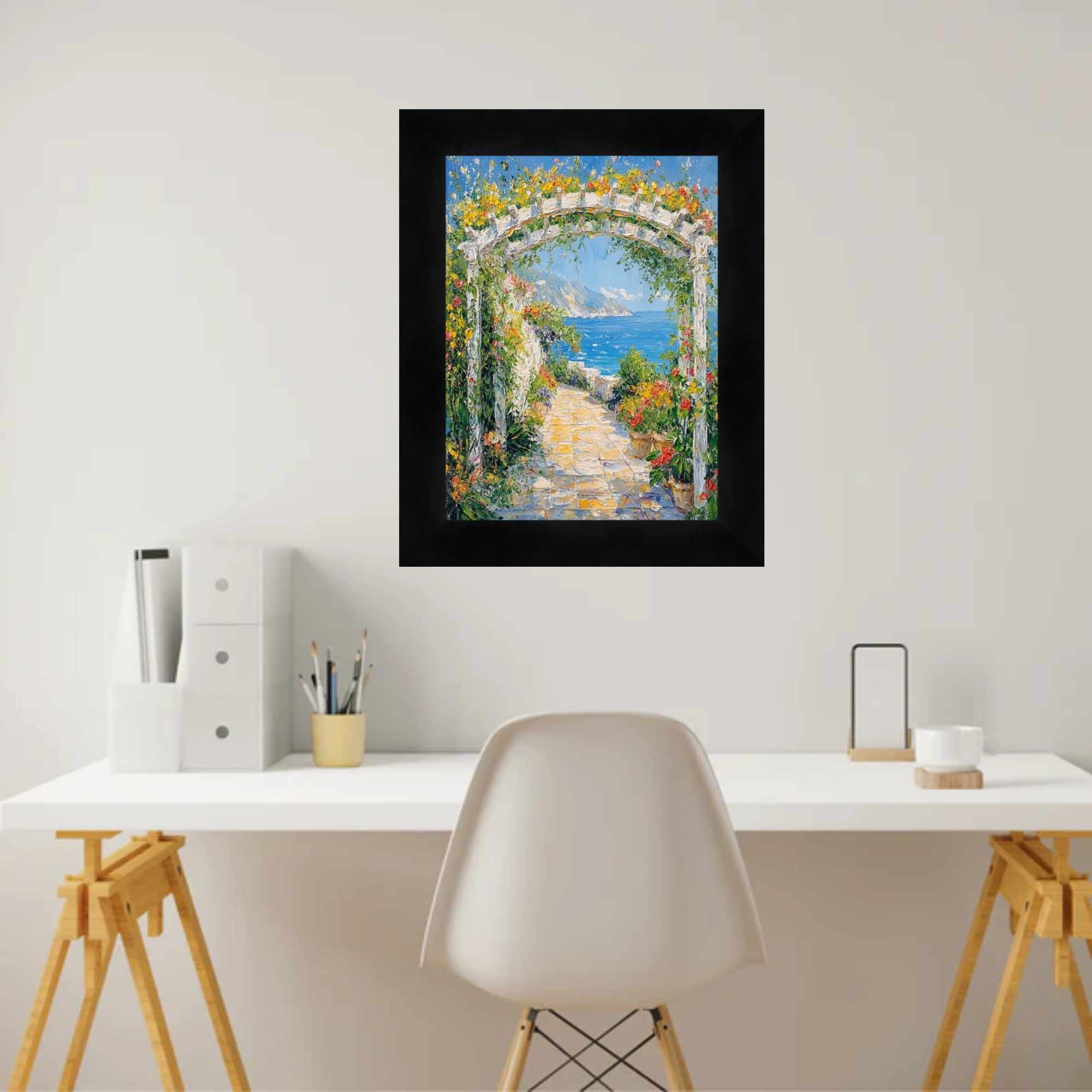 Modern Gallery Wall Matte Black Flat Picture Frame 30x40 frame ...