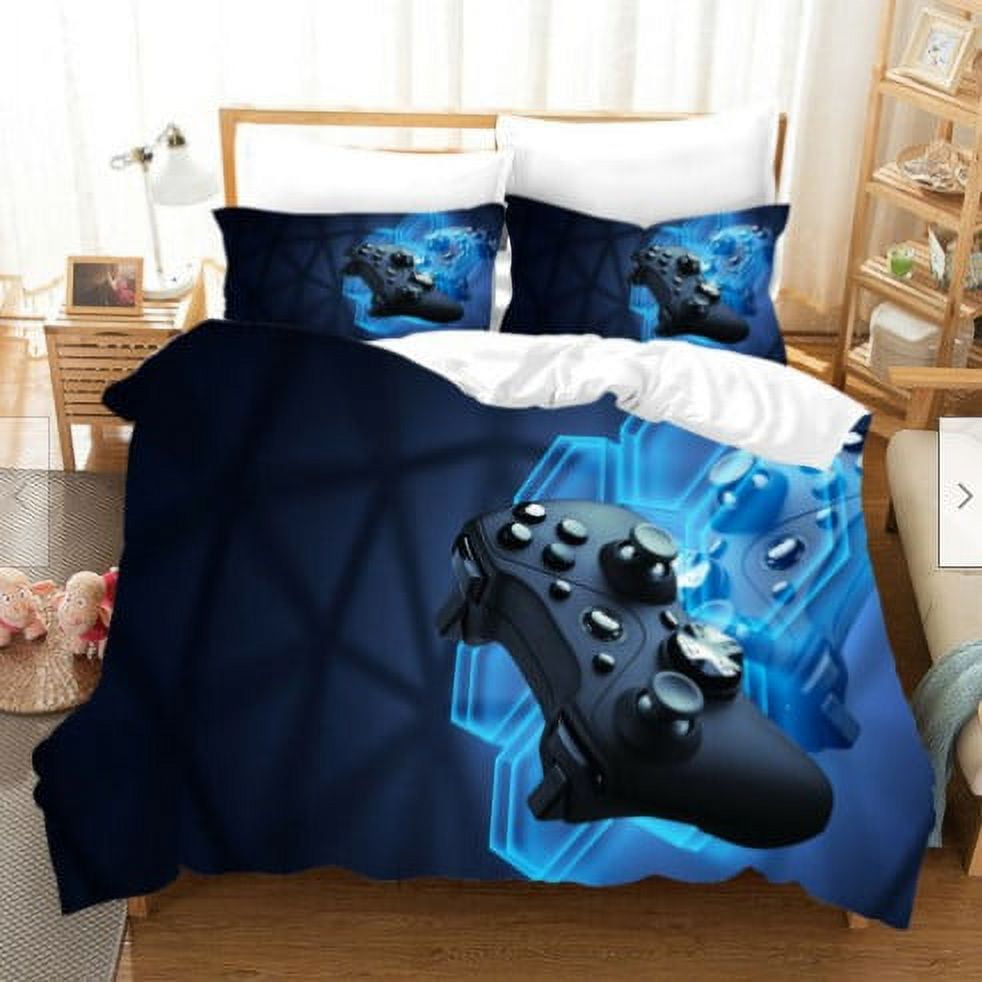 Modern Gamer Duvet Cover - Video Games Bedding Set for Kids - Video ...