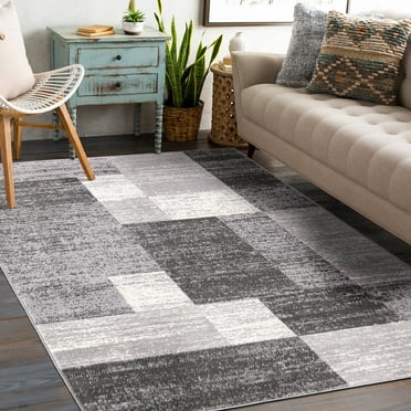 Luxe Weavers Beige Modern Abstract Area Rug 8x10 Geometric Living Room ...