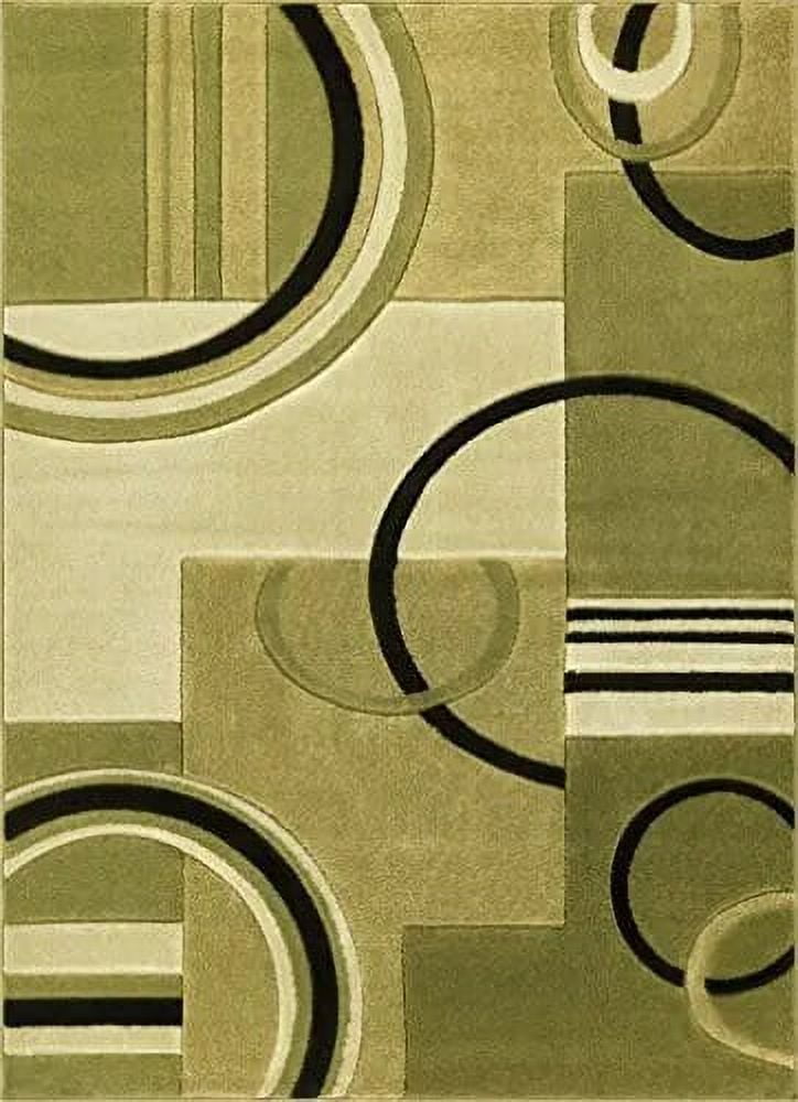 Modern Geometric Circles Carpet for Living Room Sofa Coffee Table Mat ...