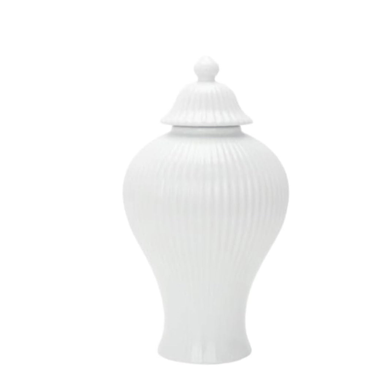 Modern Ginger Jar Storage Vase With Lid Decorative Tabletop Collectible ...