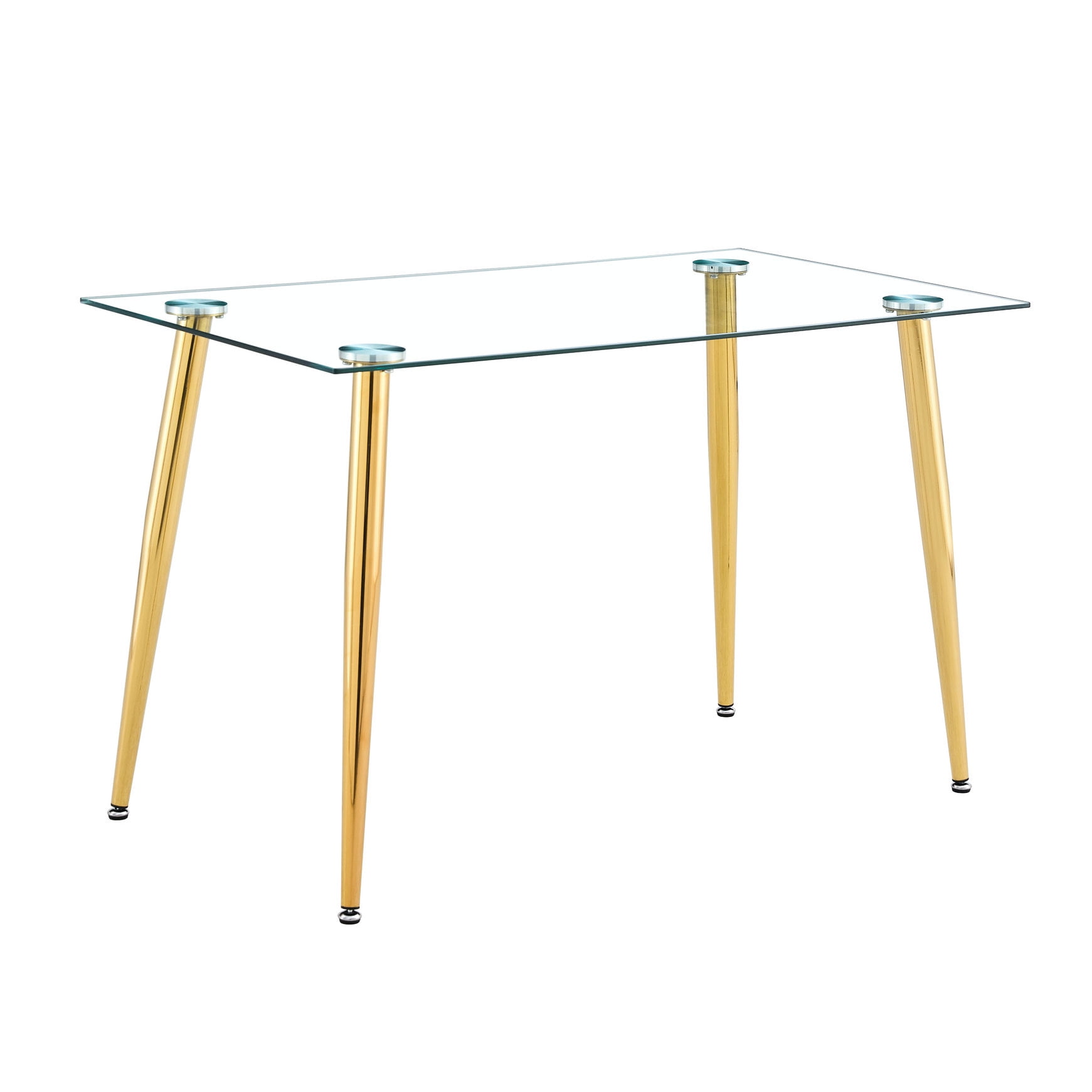 Modern Glass Dining Table | Enhances Dining Area Style | Durable ...