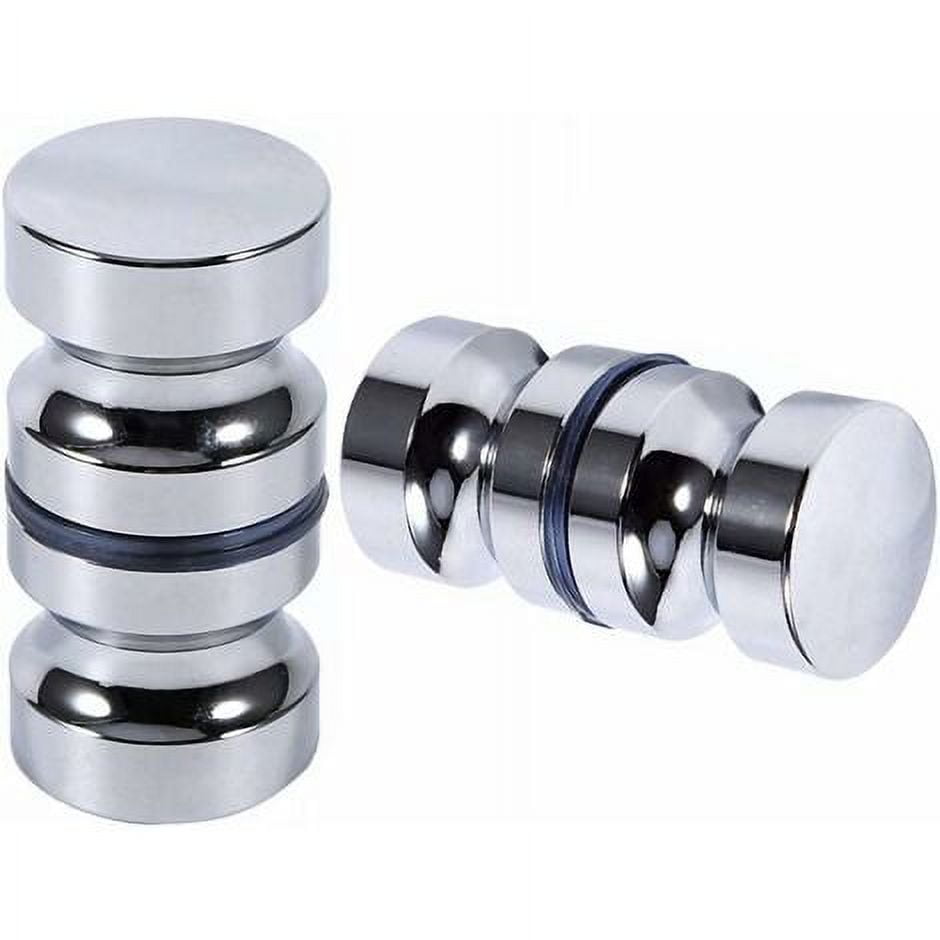 Modern Glass Door Handles for Sliding Shower & Bathroom Doors - Stylish ...