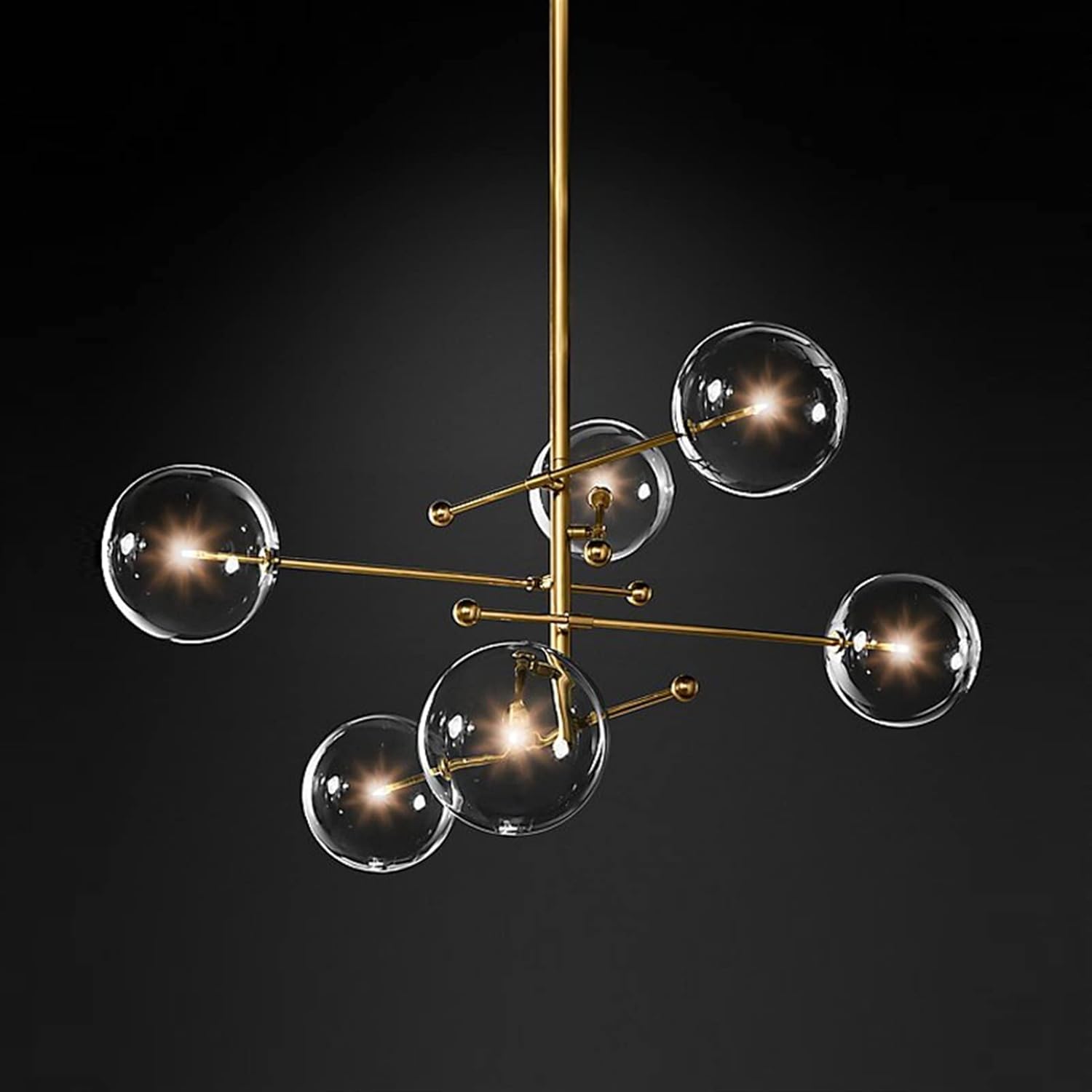 Modern Golden Copper Led Wall Lamp Long Strip Sconce Light Compatible ...