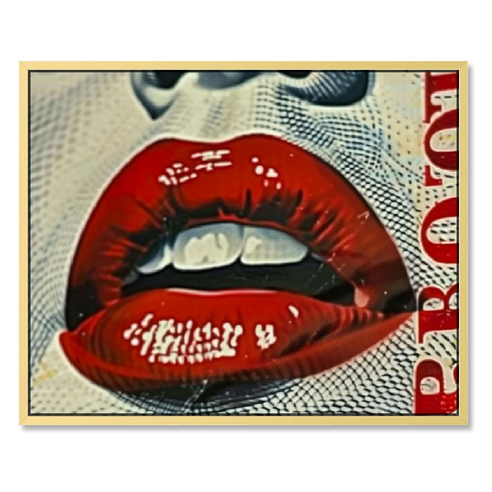 Modern Graffiti Wall Aesthetic Female and Canvas Paintings Abstract Art ...