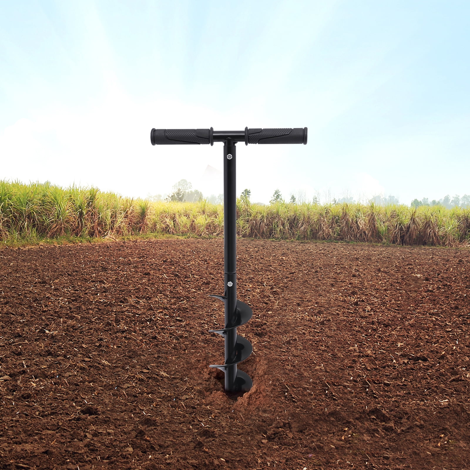 Modern Hand Auger Post Hole Digger 4inch Garden Hole Digger Large ...