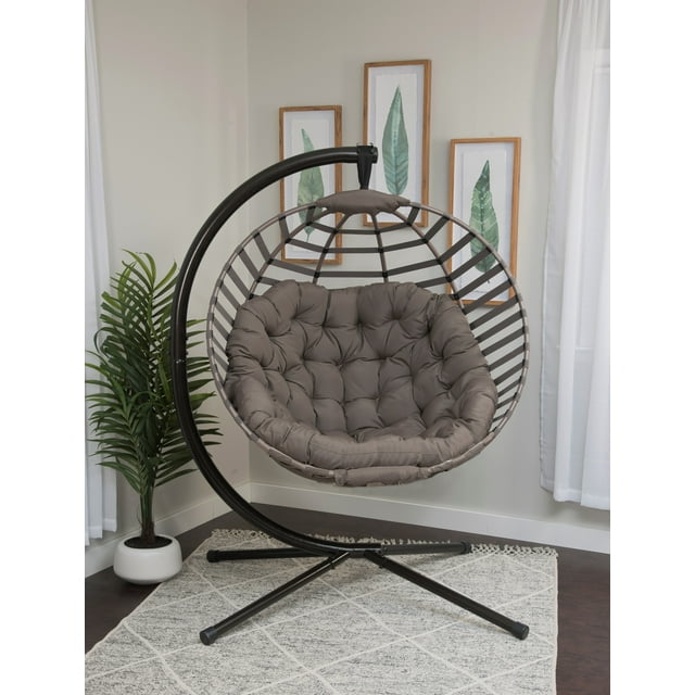 Modern Hanging Ball Chair W/ Stand - Walmart.com