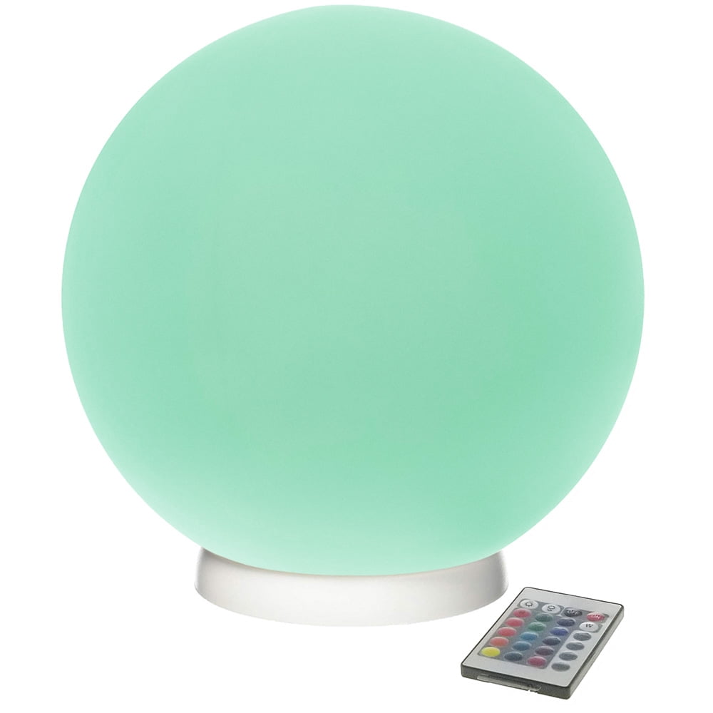Modern Home Deluxe Floating LED Glowing Sphere w/Infrared Remote ...