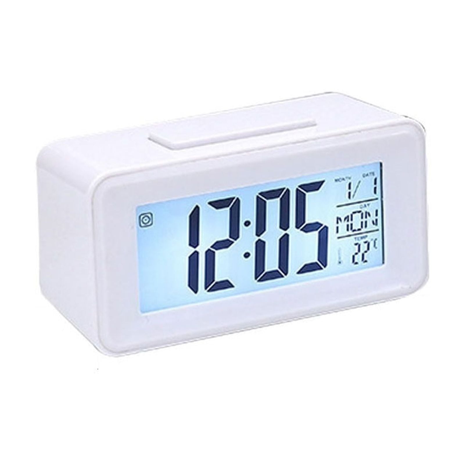 Modern Home Desk Digital Clock Snooze Alarm For Bedrooms Bedside Kids ...