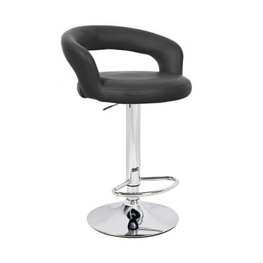 Modern Home Luxe Spyder Contemporary Adjustable Barstool/Bar Chair with ...