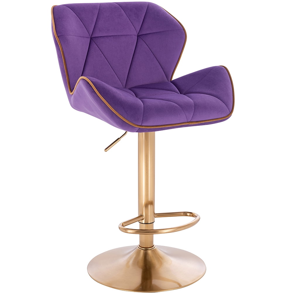 Modern Home Luxe Spyder Contemporary Adjustable Barstool/Bar Chair with ...
