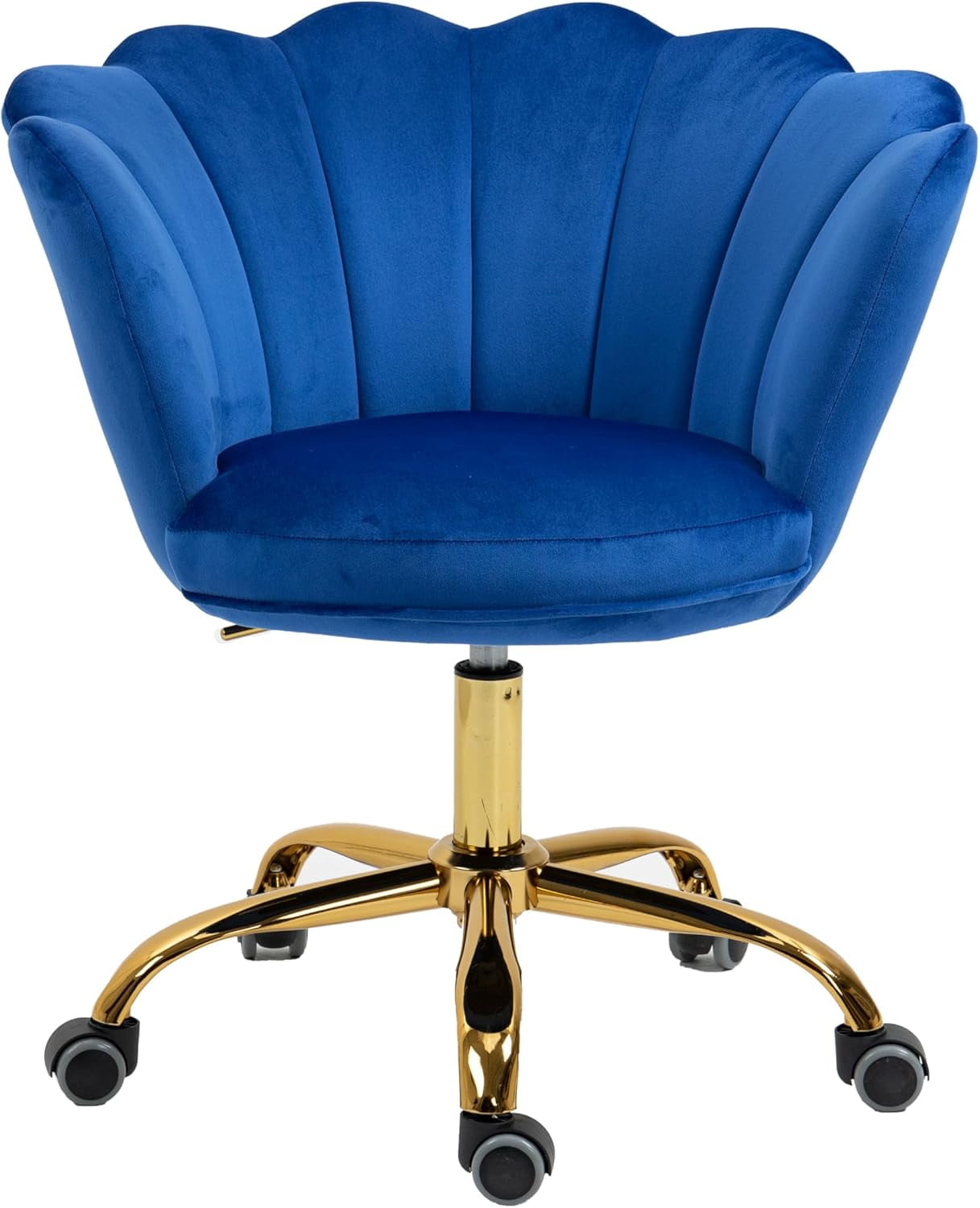 Modern Home Office Chair Desk Chair Task with Wheels Swivel Vanity ...