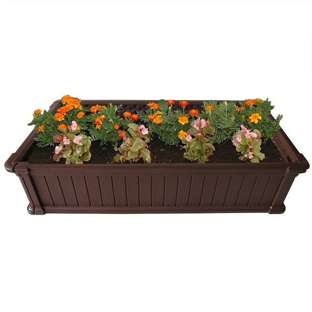 Modern Home Raised Garden Bed Kit - Stackable Modular Flower/Planter ...