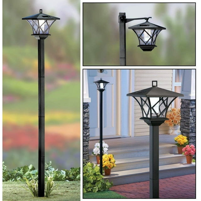 Modern Home Solar LED Street Lamp Post - Walmart.com