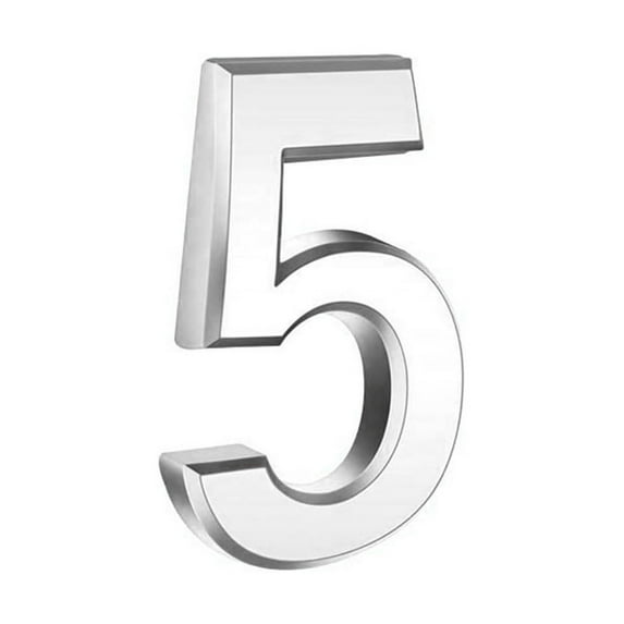 Modern House Numbers, Self-Adhesive Mailbox Numbers, 3D Raised Address ...