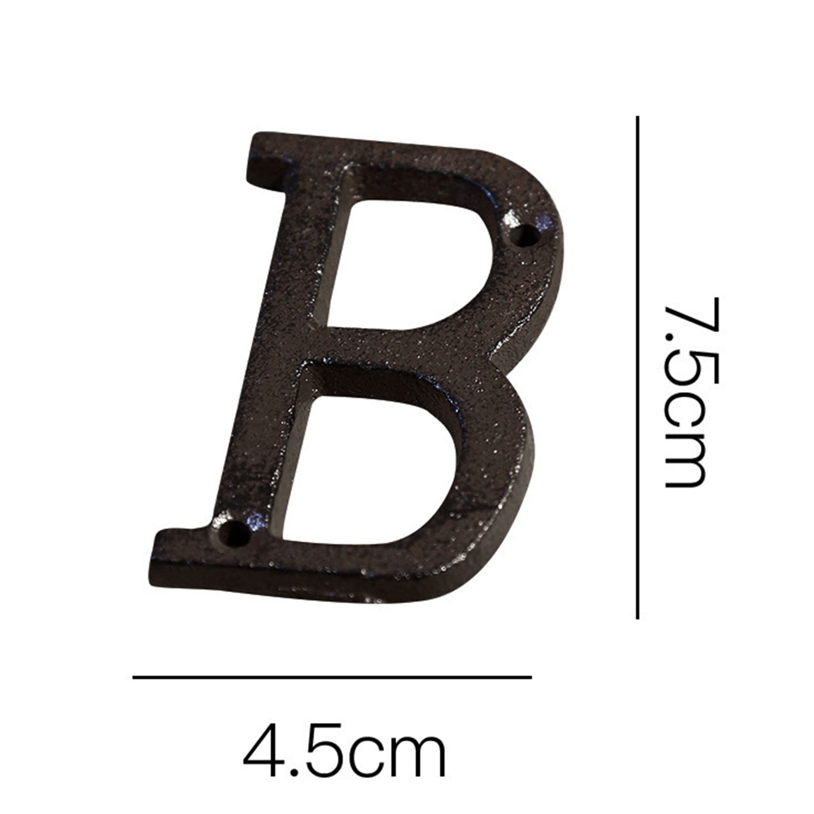 Modern House Numbers, Wrought Iron Home Address/Mailbox Number, DIY ...