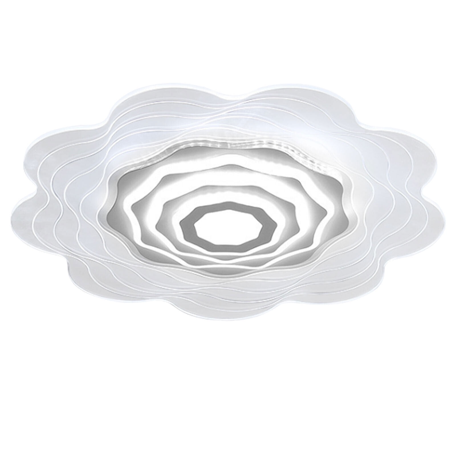 Modern Indoor Flower Shape LED Ceiling Light Pendant Lamp with Remote ...