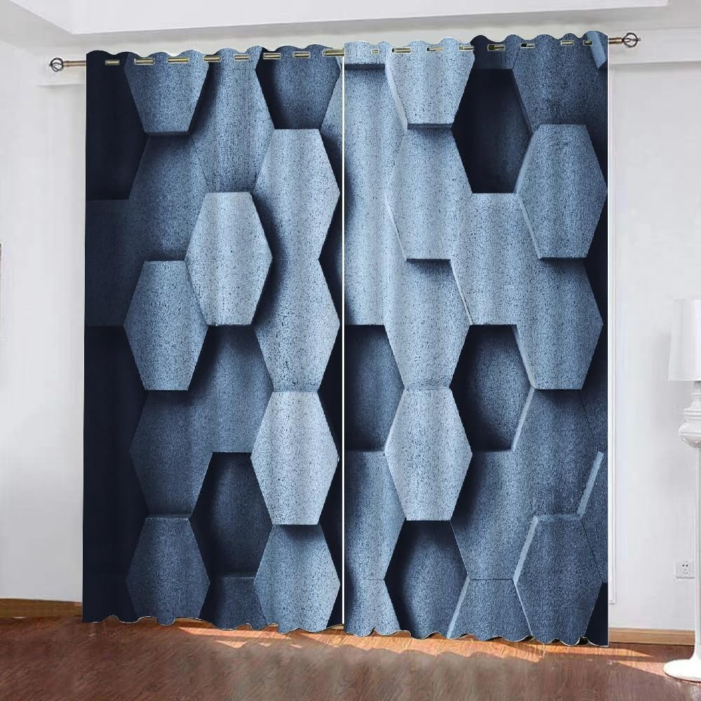 Modern Industrial Style Grommet Thermal Insulated Window Curtain ...