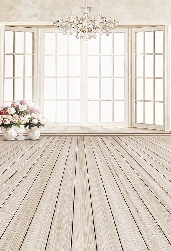 Modern Interior Room French Windows Curtain Wedding Adult Portrait r ...