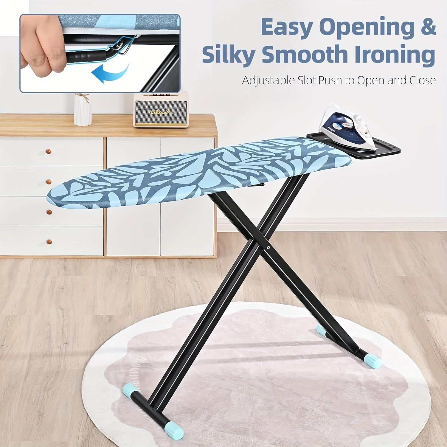[Modern Ironing Board] star Lightweight Full-Size Ironing Board with ...