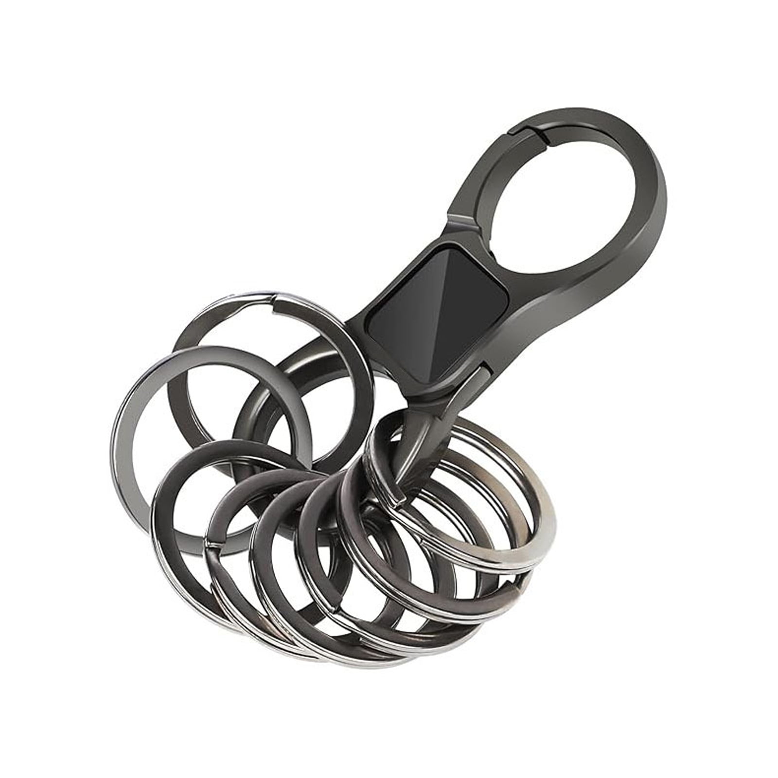 Modern Keychains Offering 8 Rings with Press Mechanism for Quick Access ...