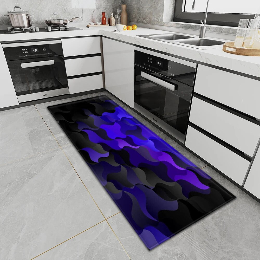 Modern Kitchen Door Mat Decoration Bedroom Carpet Bathroom Non-slip ...