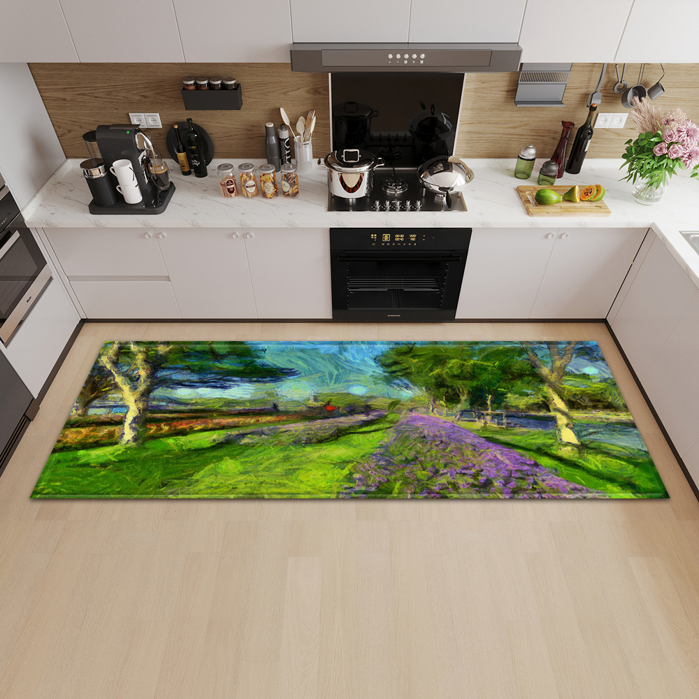 Modern Kitchen Doormat Decor Bedroom Carpet Bathroom Anti-Slip Floor ...