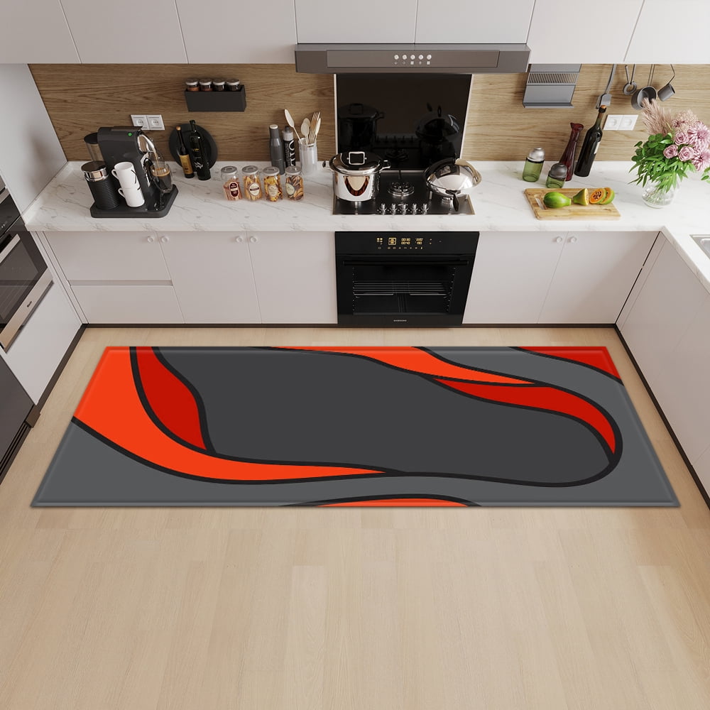 Modern Kitchen Doormat Decoration Bedroom Carpet Bathroom Anti-Slip ...