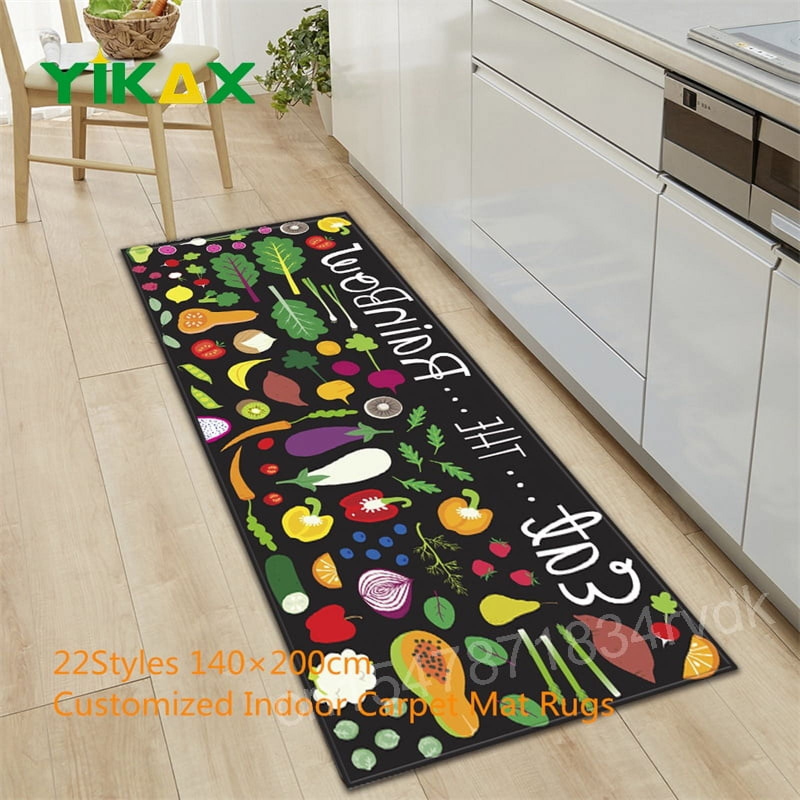 Modern Kitchen Floor Mat Home Hallway Entrance Doormat Carpet Living ...