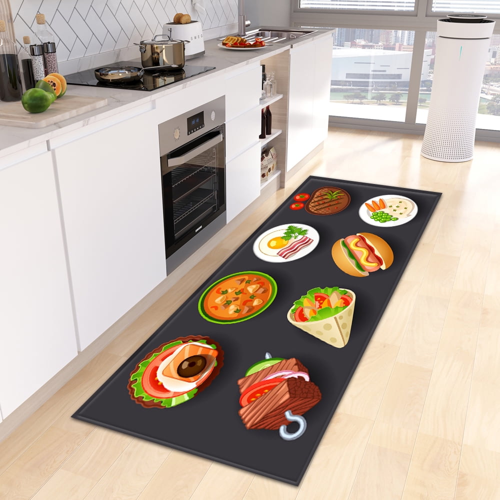 Modern Kitchen Mat Bedroom Entrance Doormat Living Room Floor Decor ...