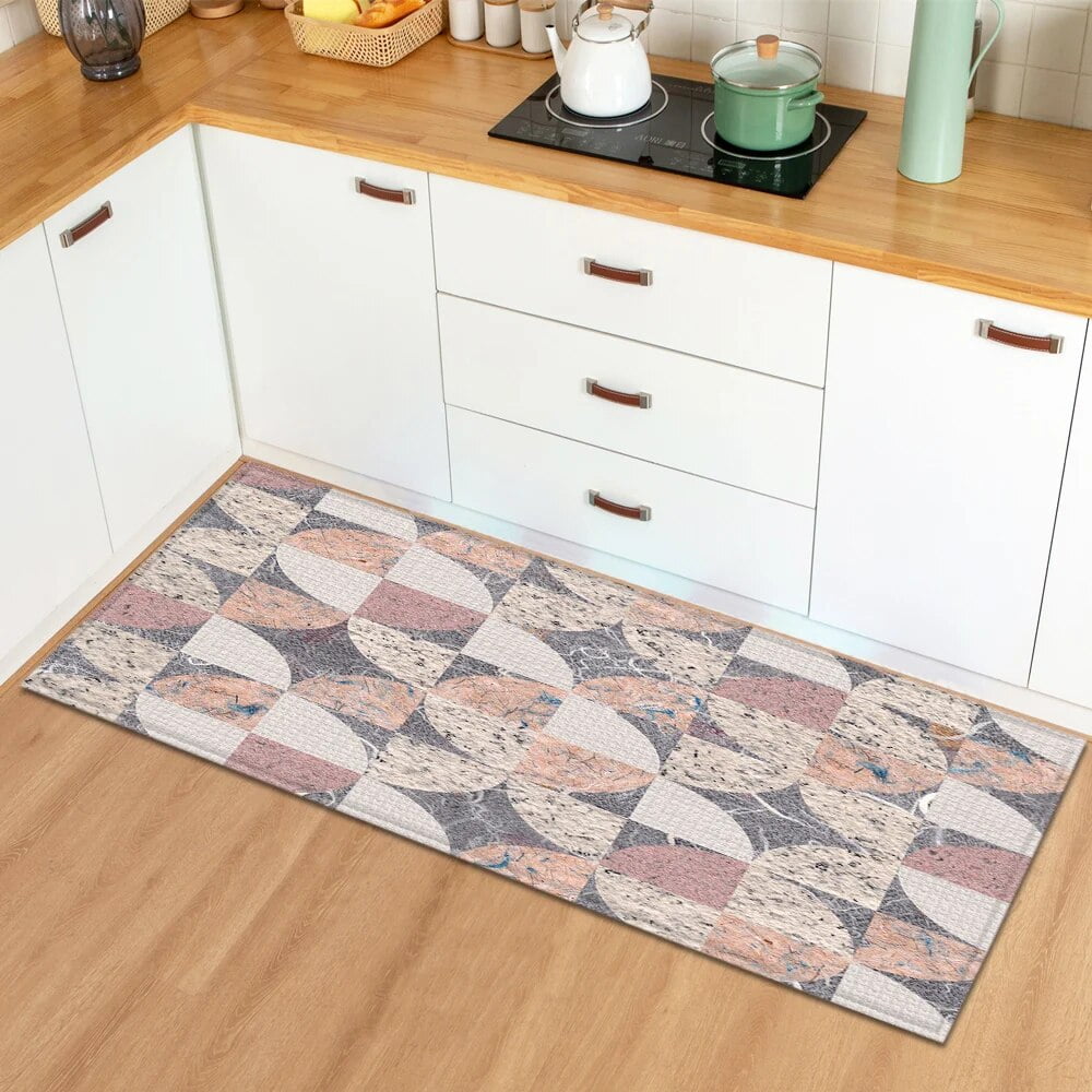 Modern Kitchen Mat Home Entrance Doormat 3D Hallway Bathroom Anti-Slip ...