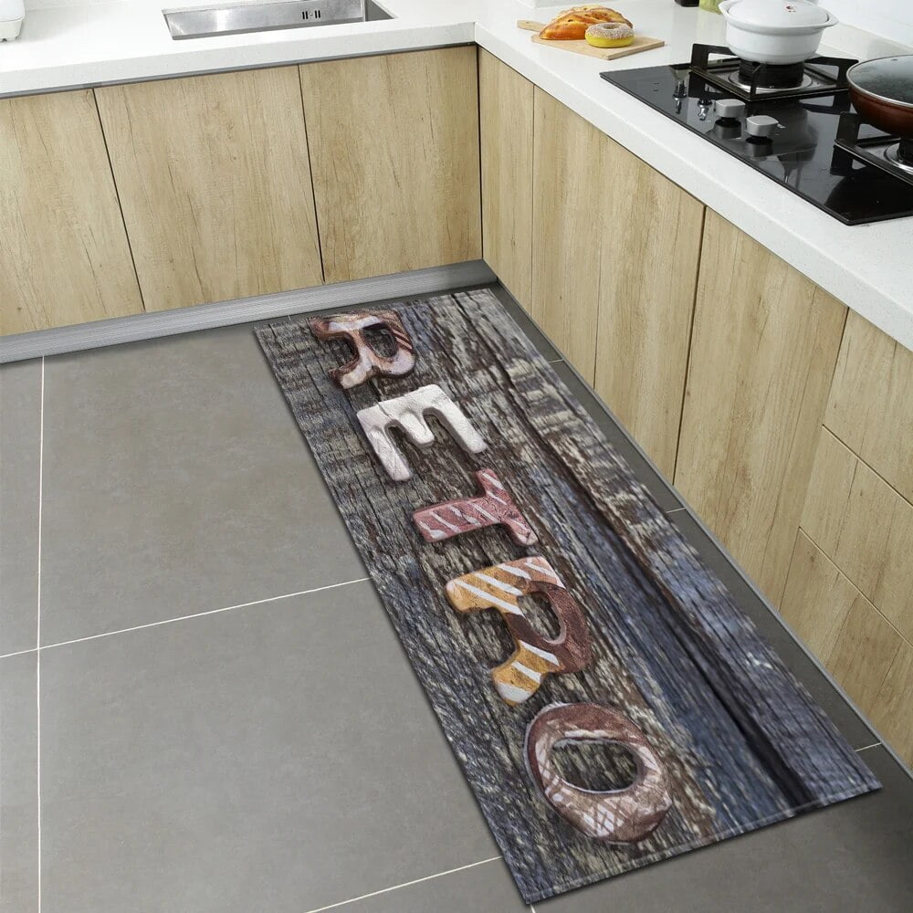 Modern Kitchen Mat Home Entrance Doormat Bedroom Living Room Floor ...