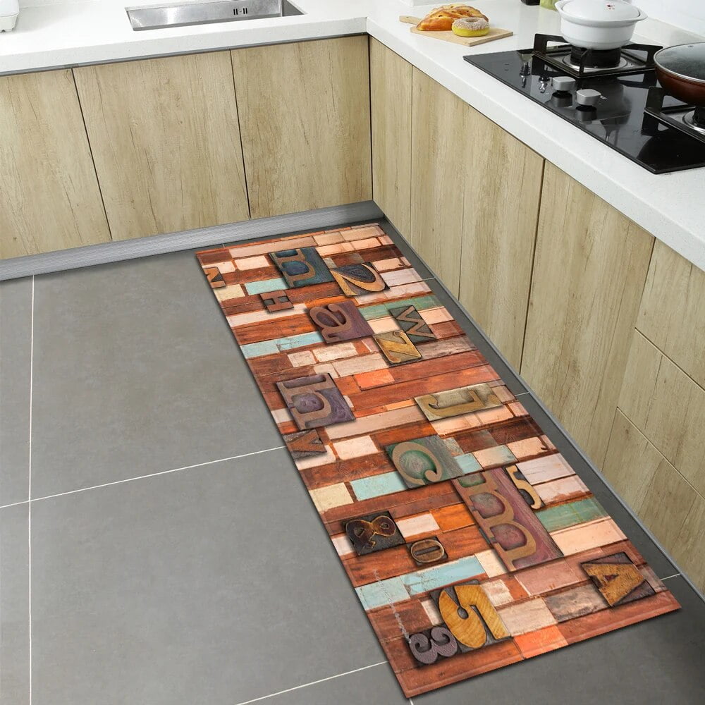 Modern Kitchen Mat Home Entrance Doormat Bedroom Living Room Floor ...