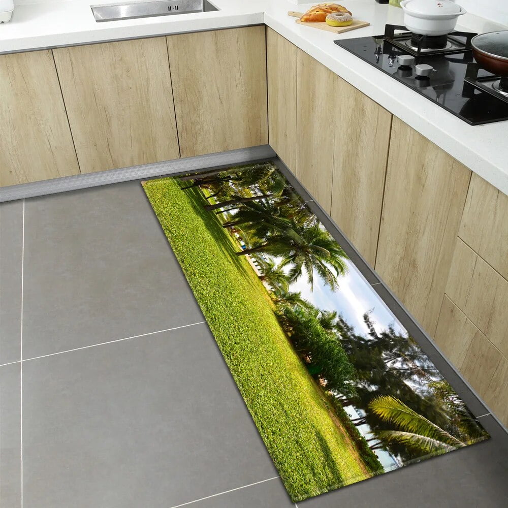 Modern Kitchen Mat Home Entrance Doormat Bedroom Living Room Floor ...