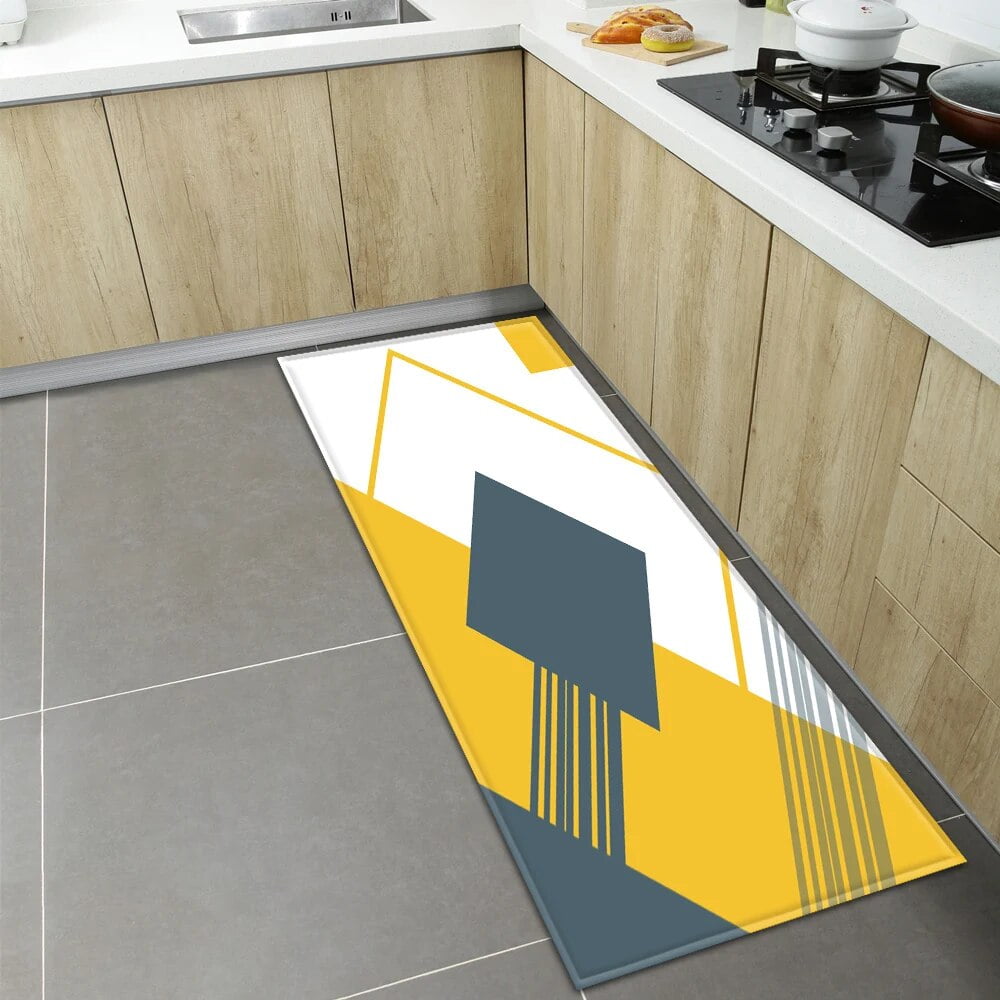 Modern Kitchen Mat Home Entrance Doormat Hallway Bathroom Anti-Slip ...