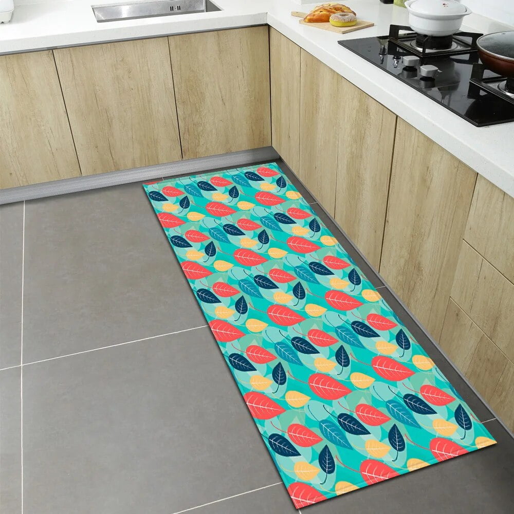 Modern Kitchen Mat Home Entrance Doormat Living Room Bedroom Children's ...