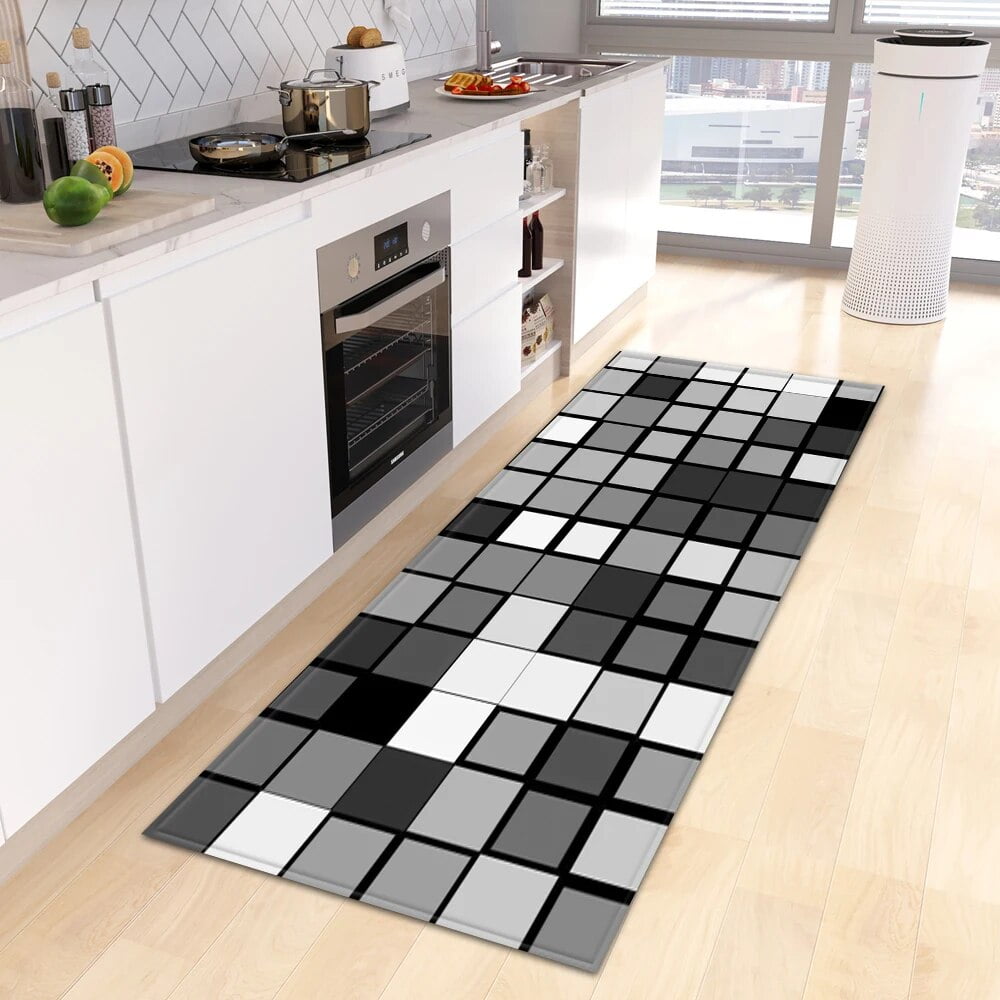Modern Kitchen Mat Home Hallway Entrance Doormat Living Room Bedroom r ...