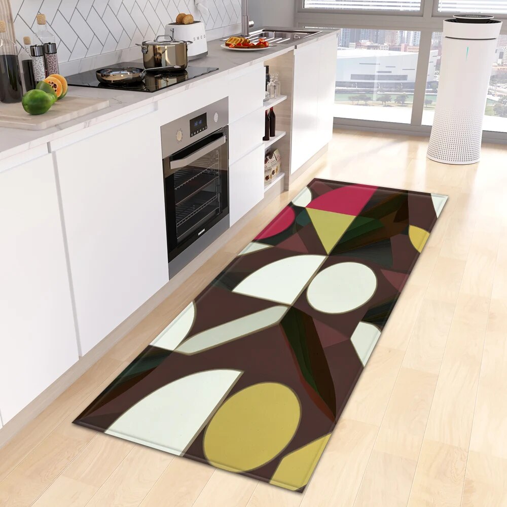 Modern Kitchen Mat House Entrance Doormat Home Living Room Bedroom ...