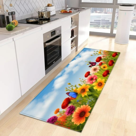 Modern Kitchen Mat House Entrance Doormat Home Living Room Bedroom ...